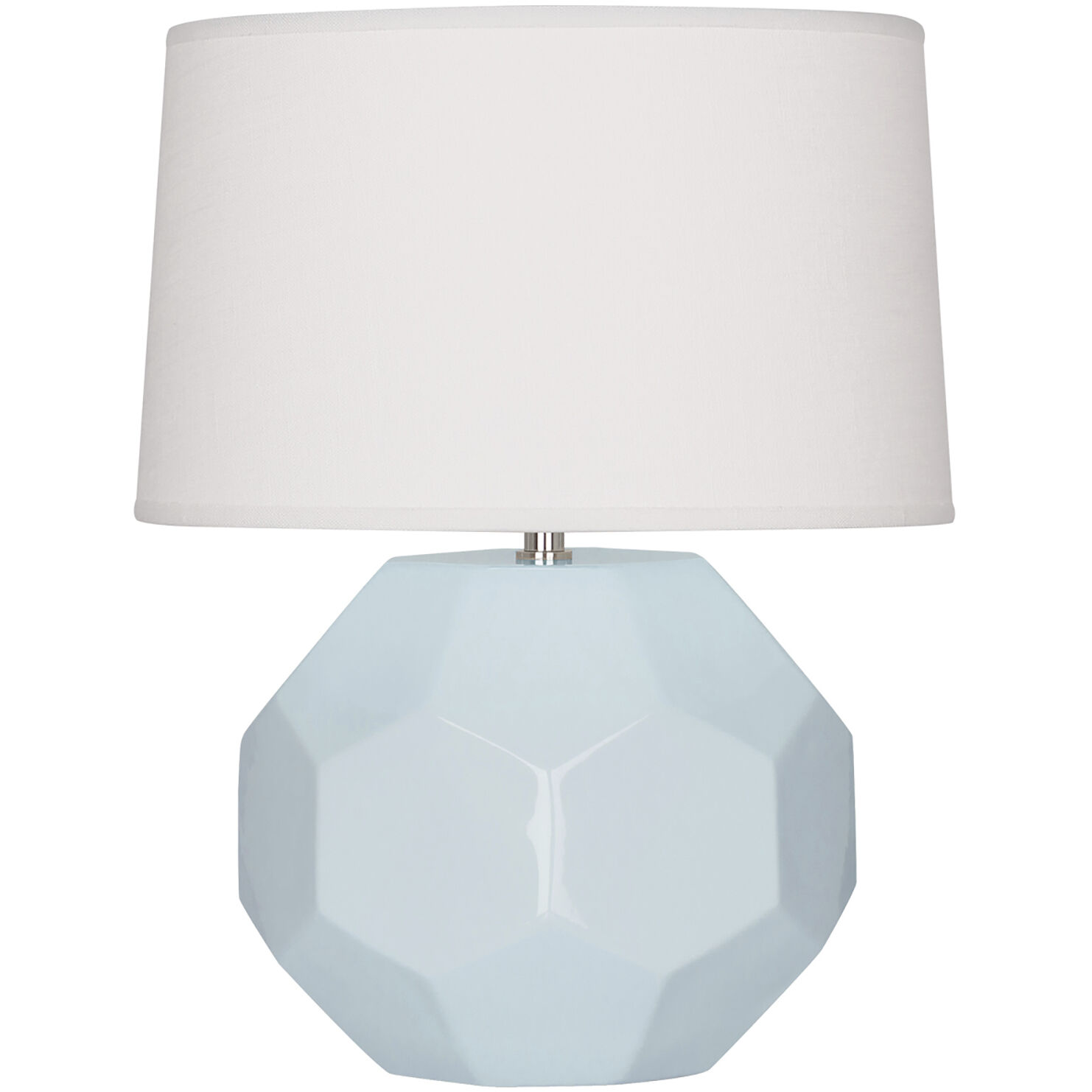 Robert Abbey BB01 Franklin 23.5 inch 150 watt Baby Blue Table Lamp ...