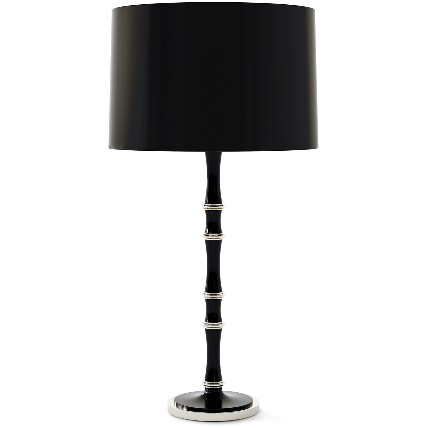 Robert Abbey OS72X Kane 31 inch 150 watt Obsidian with Polished Nickel ...
