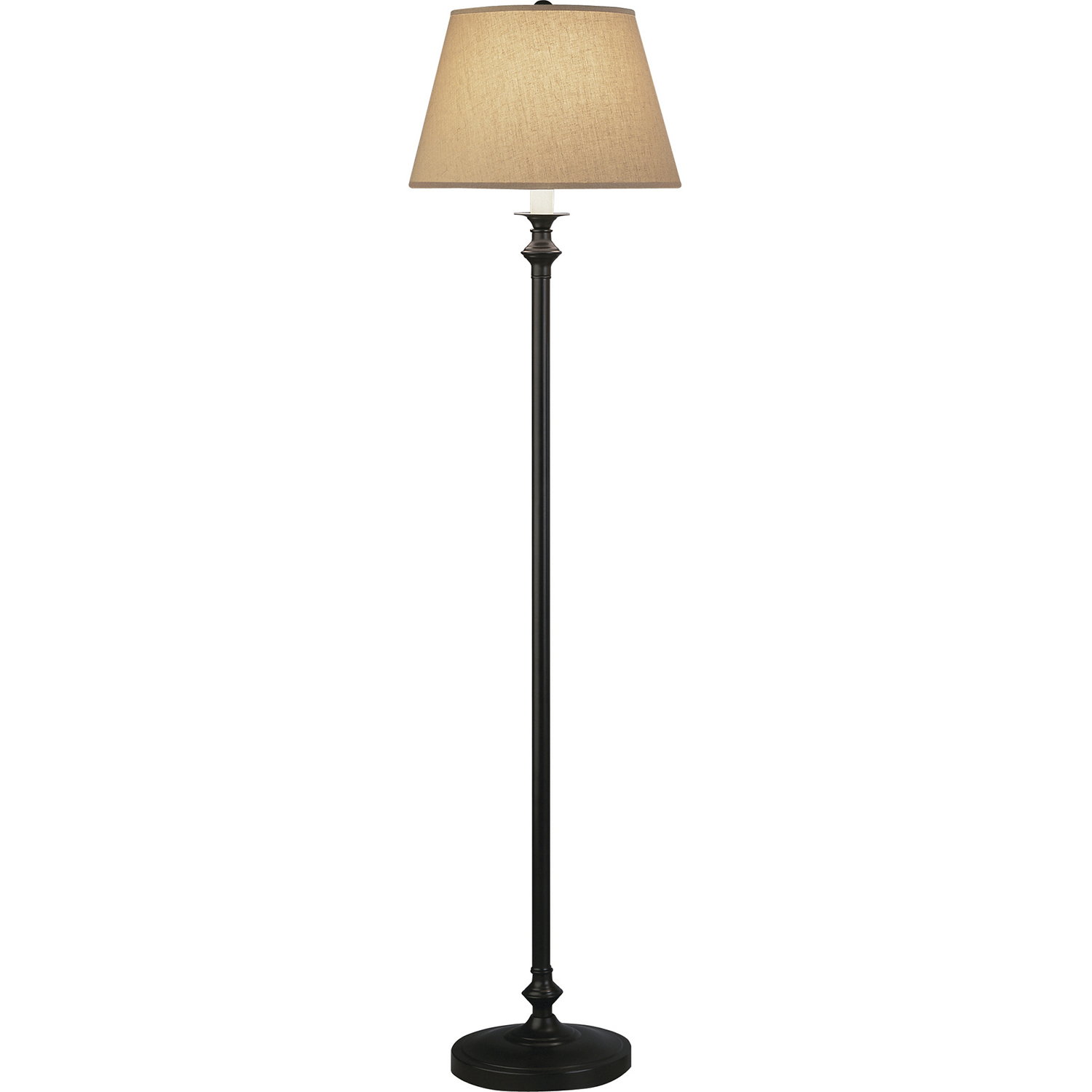 Wilton 59.25 inch 150 watt Antique Rust Floor Lamp Portable Light ...